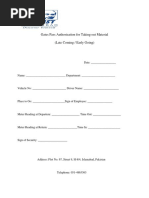 Material Inward Register Format | PDF