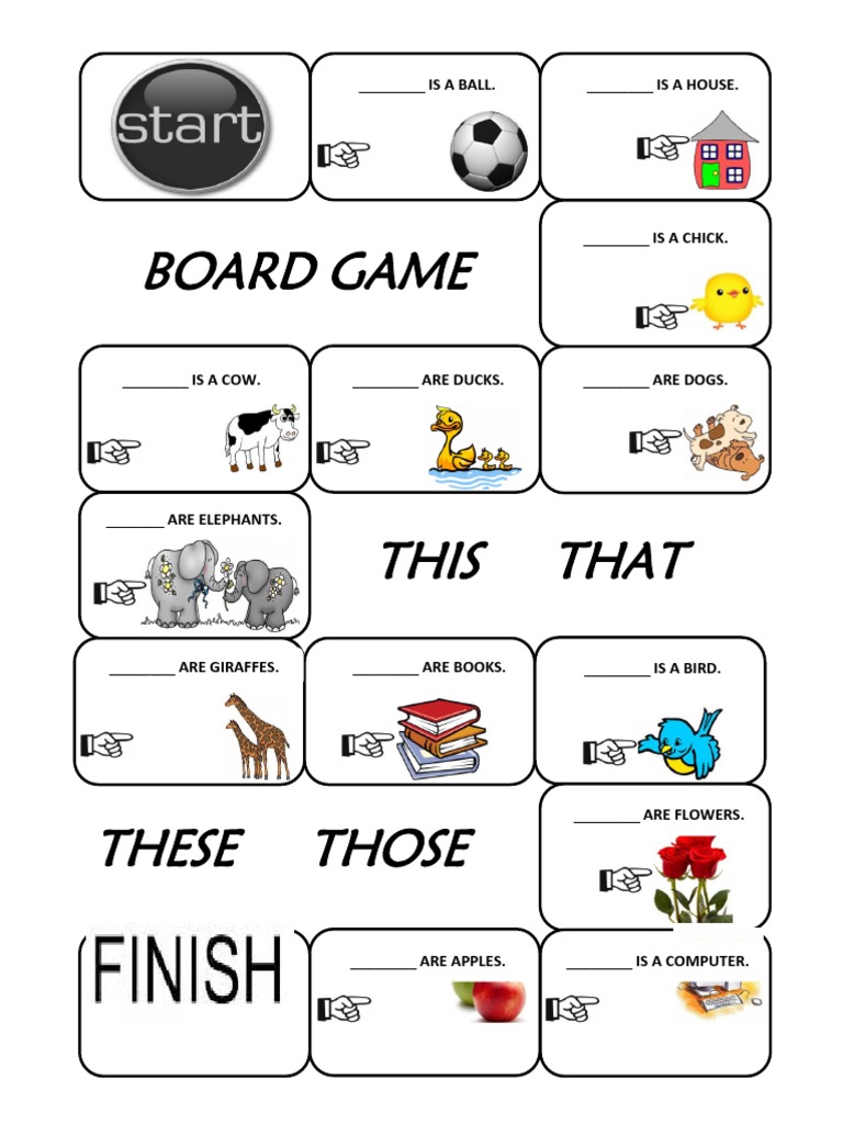 Demonstratives game
