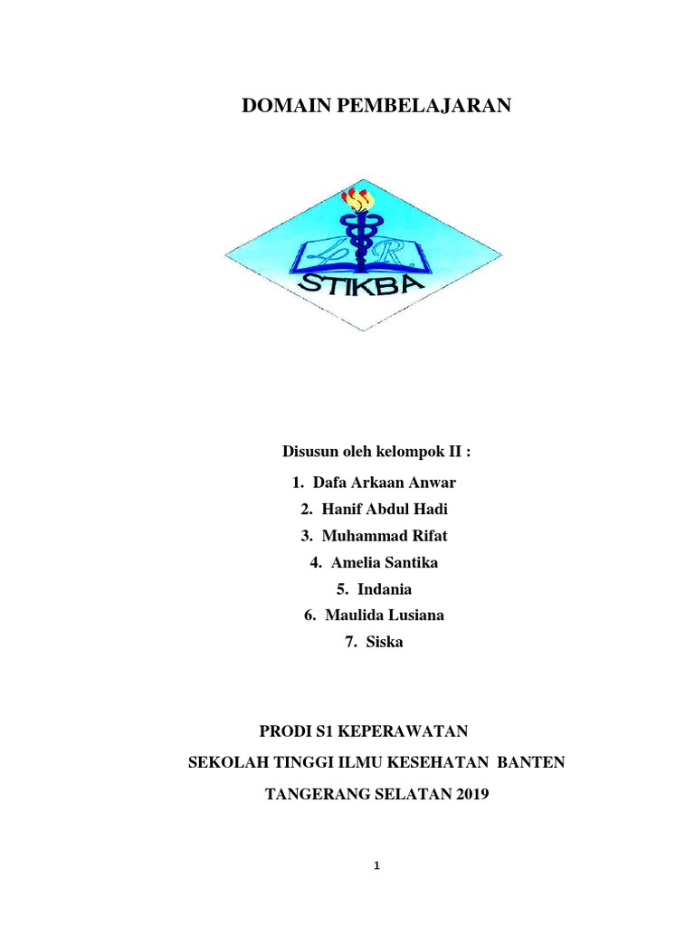 Pemahaman Domain Pembelajaran | PDF