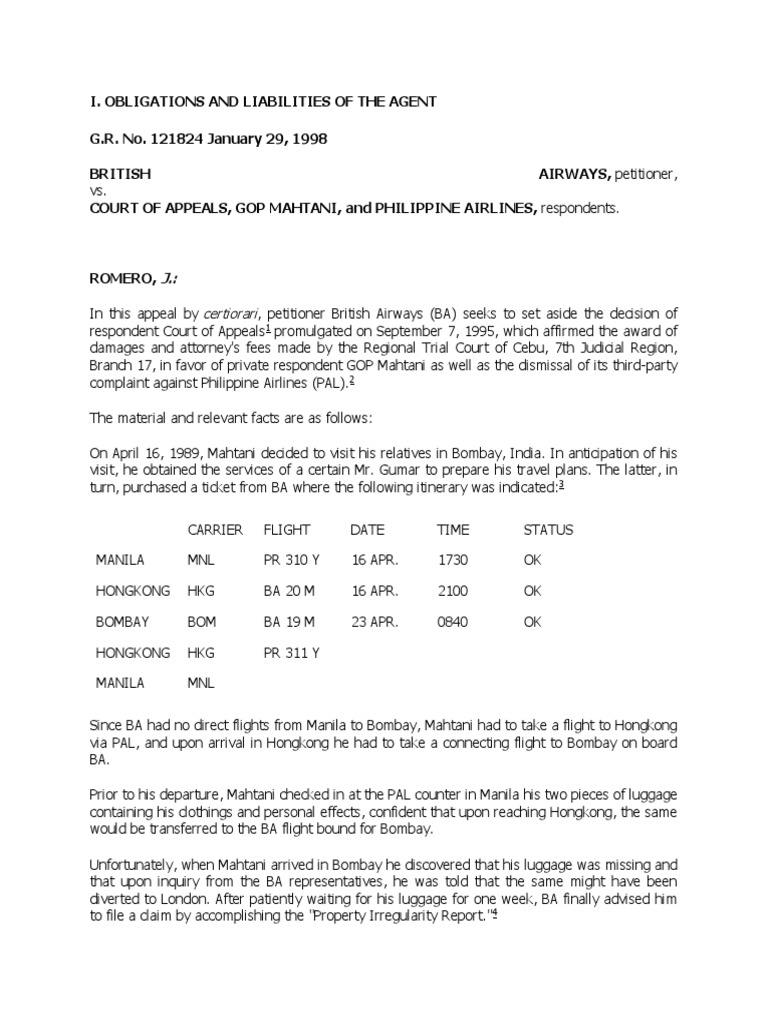 Agency Cases | PDF | Lawsuit | Judgment (Law)