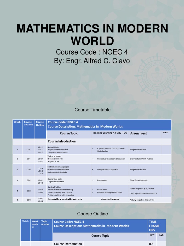 NGEC 4 Power Point Presentation Mid | PDF | Symmetry | Set (Mathematics)