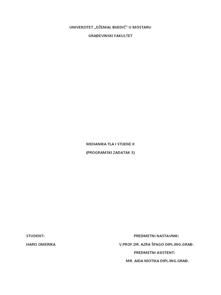 Programski Zadatak 3 | PDF