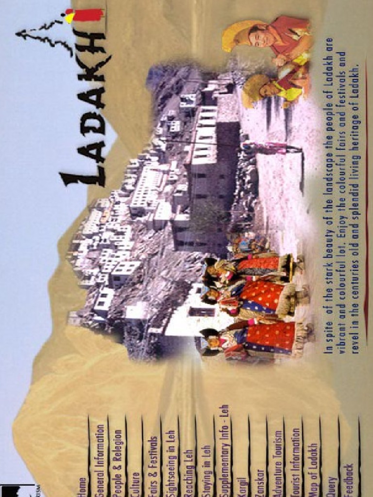 Ladakh Guide & Maps | PDF | Social Science | Travel