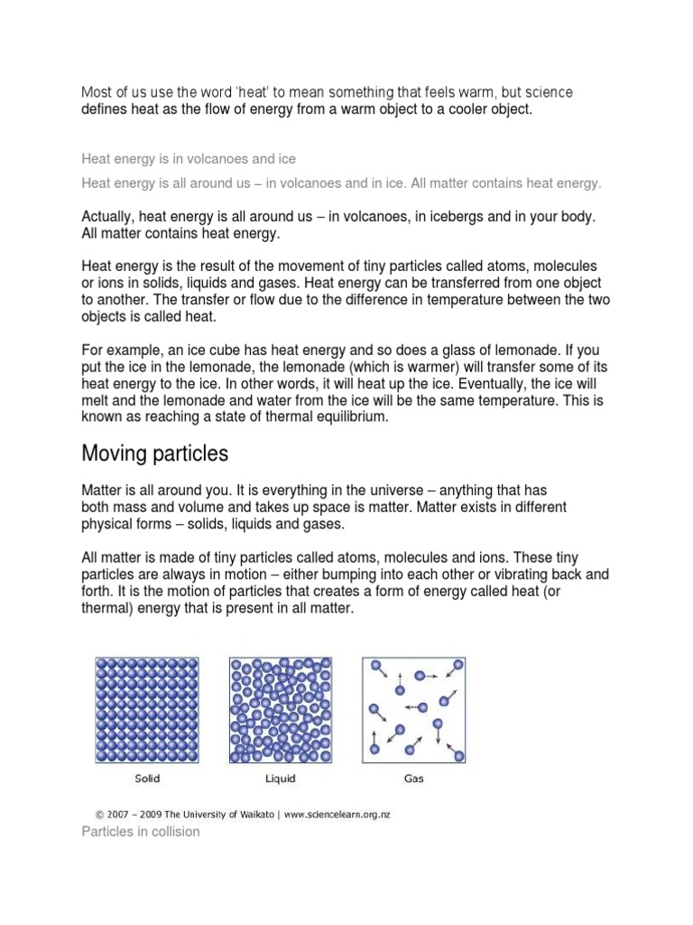 Understanding Heat Energy: A Comprehensive Explanation of Heat Transfer ...