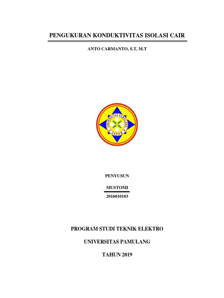 Pengukuran Konduktivitas Isolasi Cair | PDF | Griya & Taman | Teknologi ...
