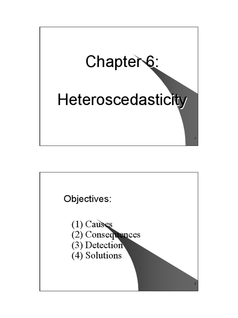 Heteroscedasticity | Heteroscedasticity | Ordinary Least Squares