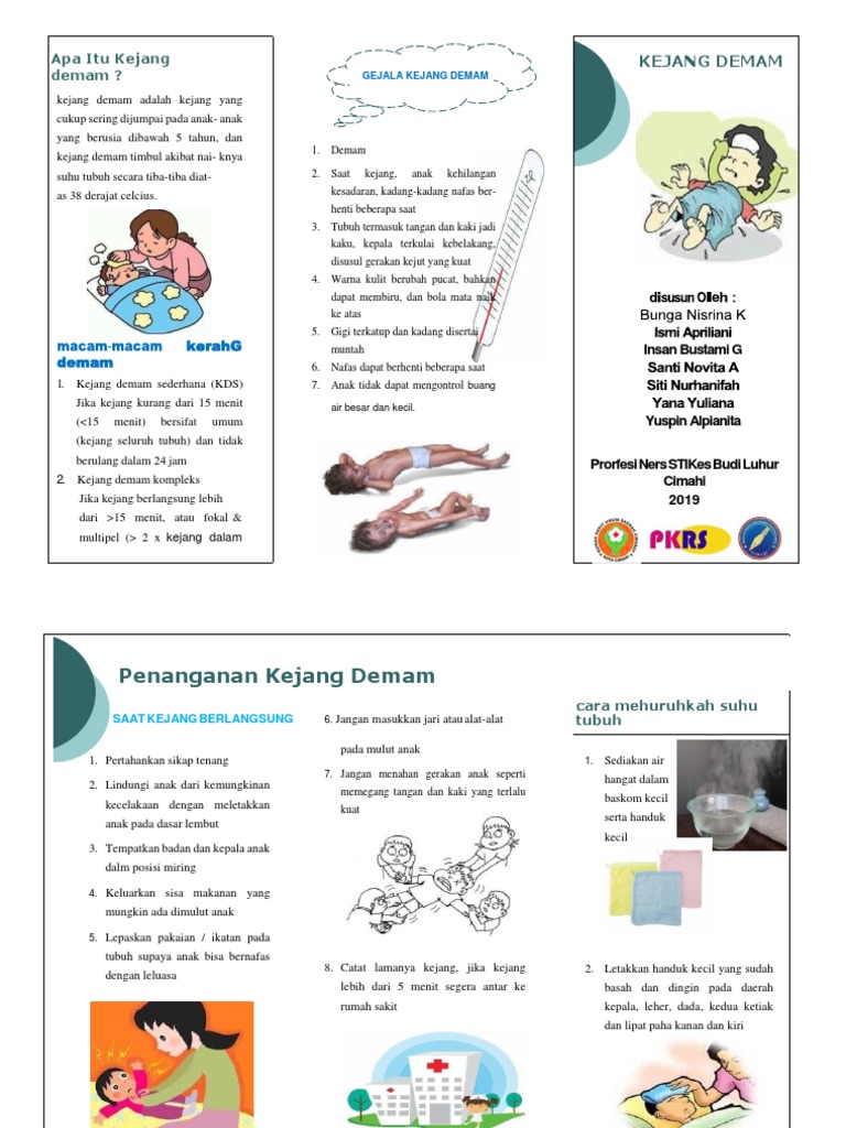 Leaflet Kejang Demam | PDF