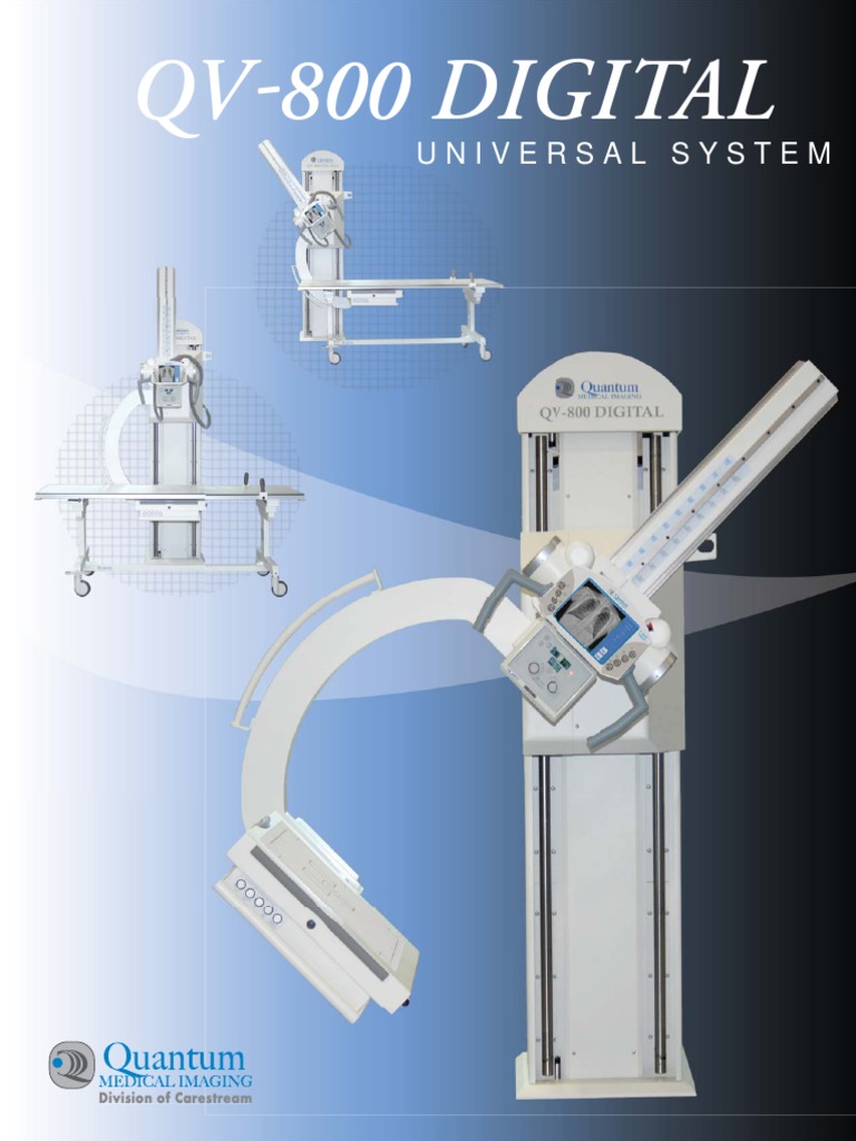 Quantum QV-800 Universal Digital System | PDF | Radiography | Medical ...