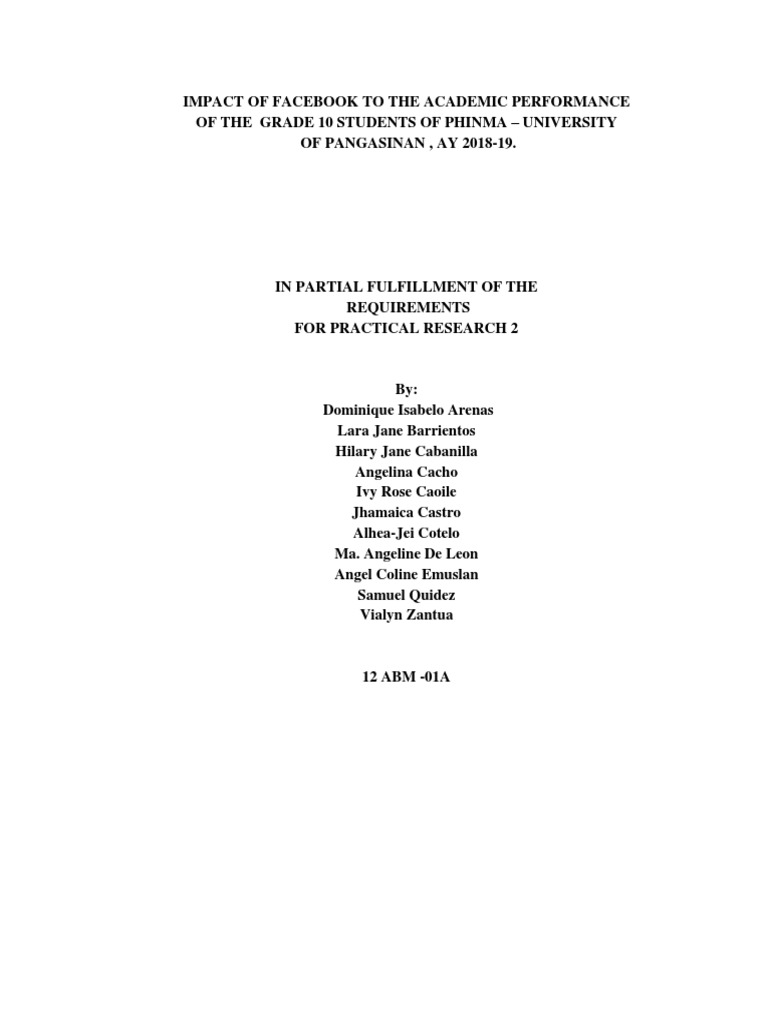 Thesis 2 | PDF | Social Networking Service | Facebook