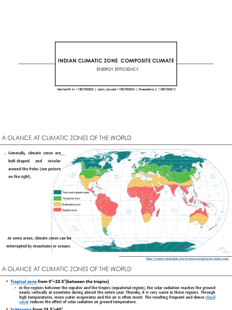 Climatic Zones of India Overview | PDF | Monsoon | Climate