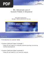 How To Create A Custom Field in Empower - Tip82 | PDF | Computing Platforms | Information Technology