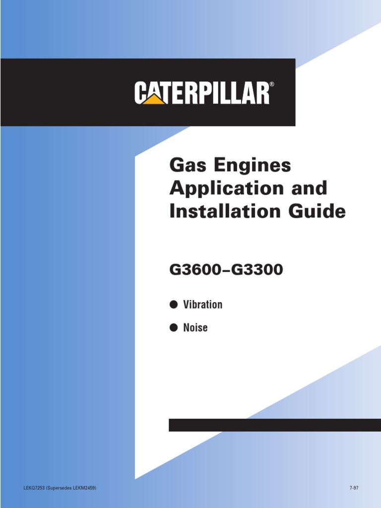 Gas Engine - Vibration and Noise | PDF | Noise | Sound