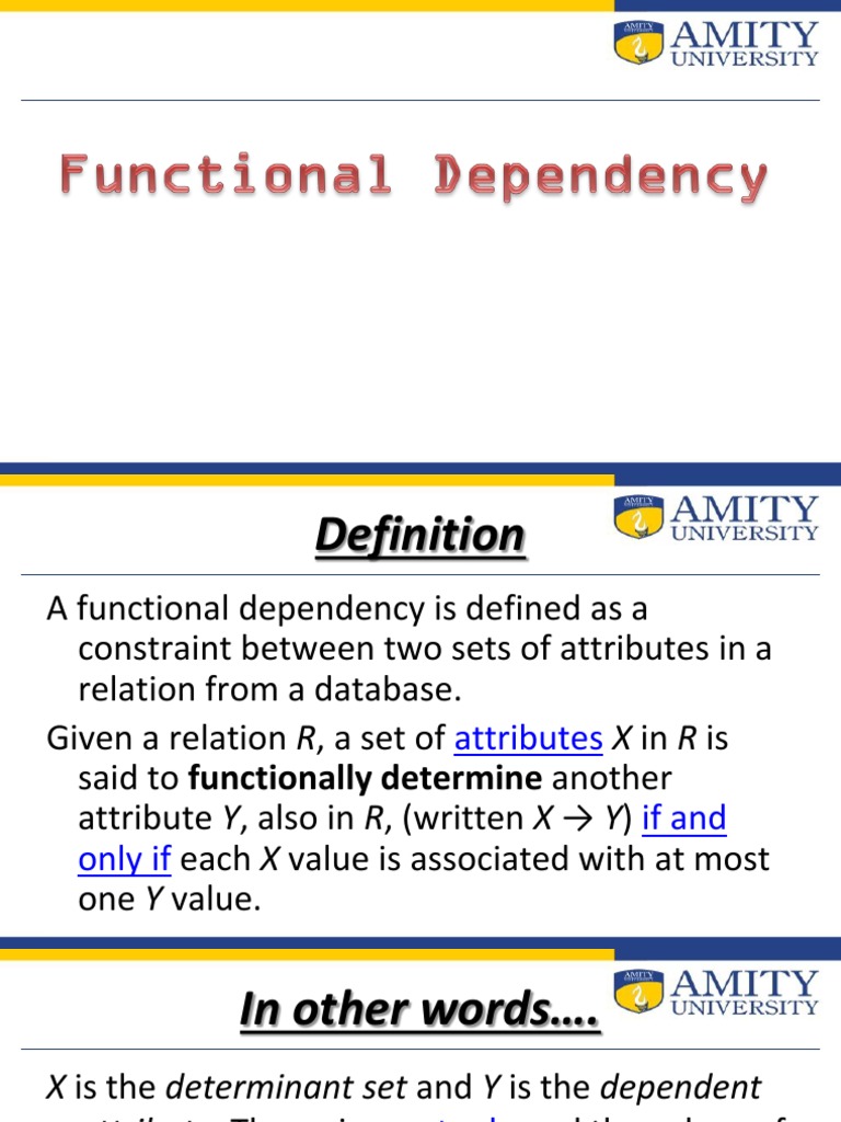 Functional Dependency | PDF | Scientific Modeling | Information Retrieval