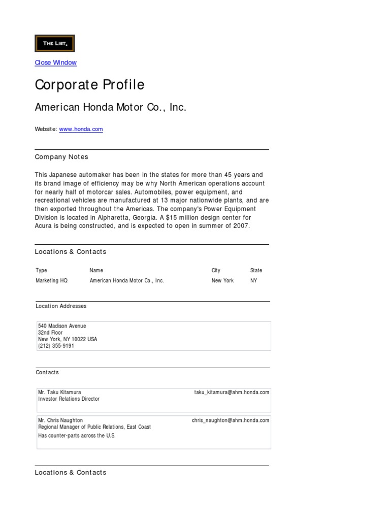 Honda | PDF | Honda | Luxury Vehicles