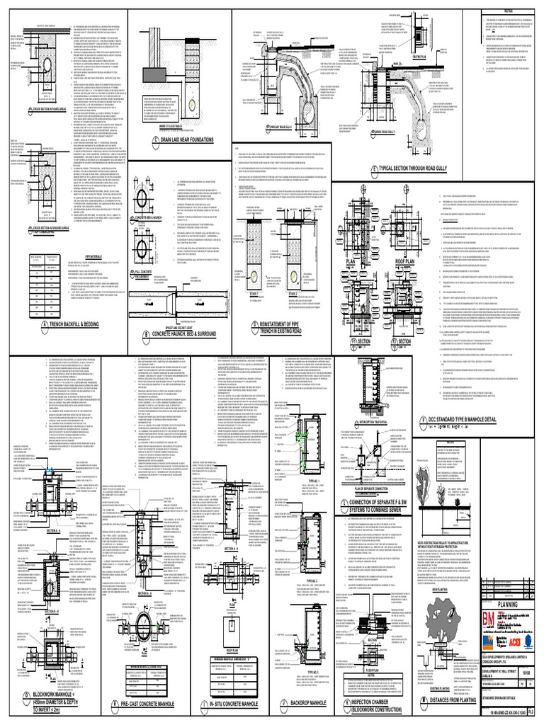 Standard | PDF | Concrete | Drainage