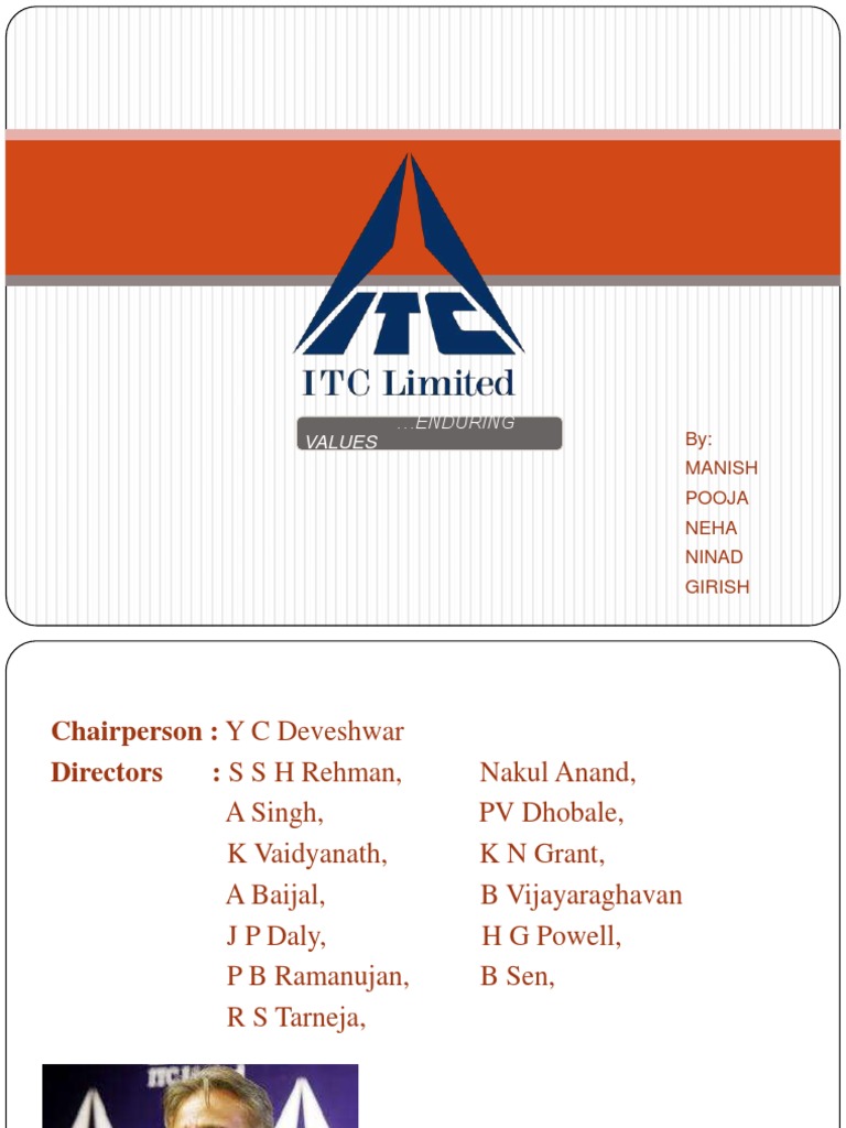 ITC's Enduring Values | PDF | Business