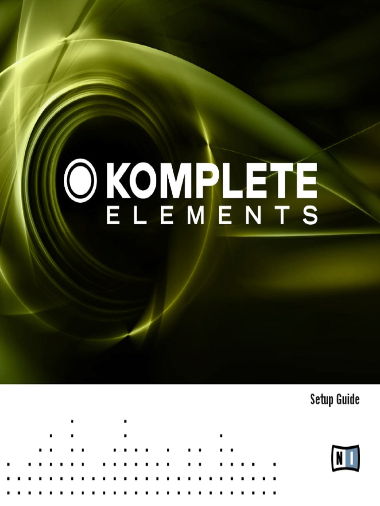 Komplete Elements Setup Guide English PDF | PDF | Operating System ...