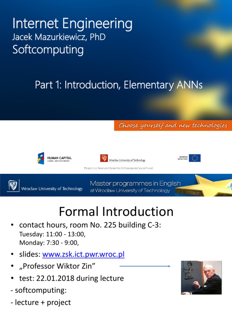 Internet Engineering: Softcomputing | PDF | Neuron | Artificial Neural Network