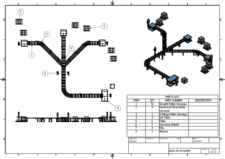 Plano de Ensamble | PDF