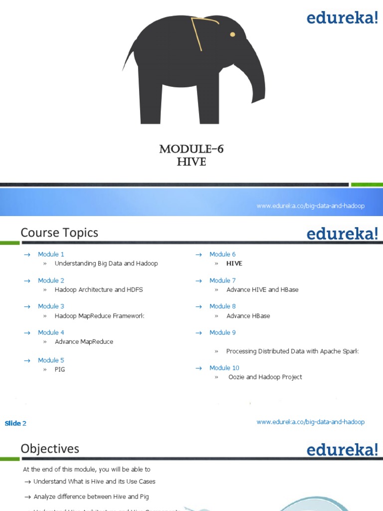 03 Hive | PDF | Apache Hadoop | Databases