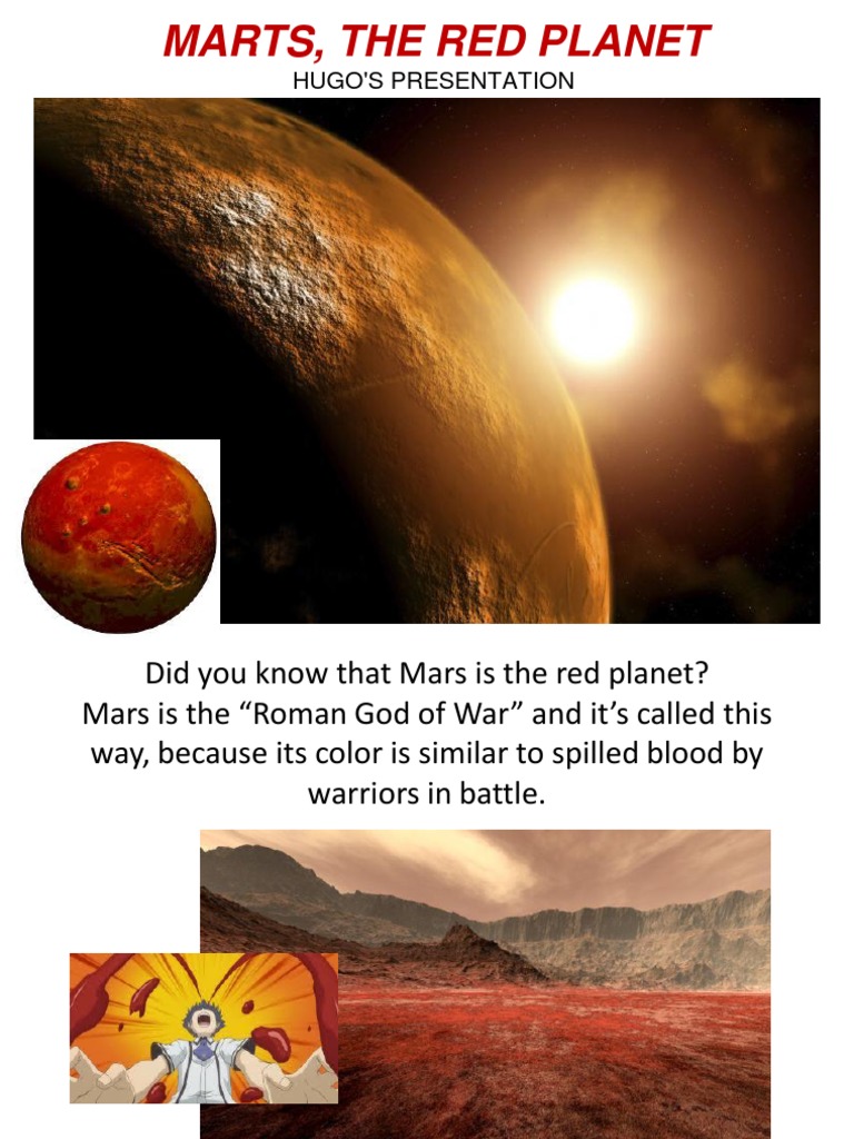 Mars TheRedPlanet | PDF | Social Science | Science & Mathematics