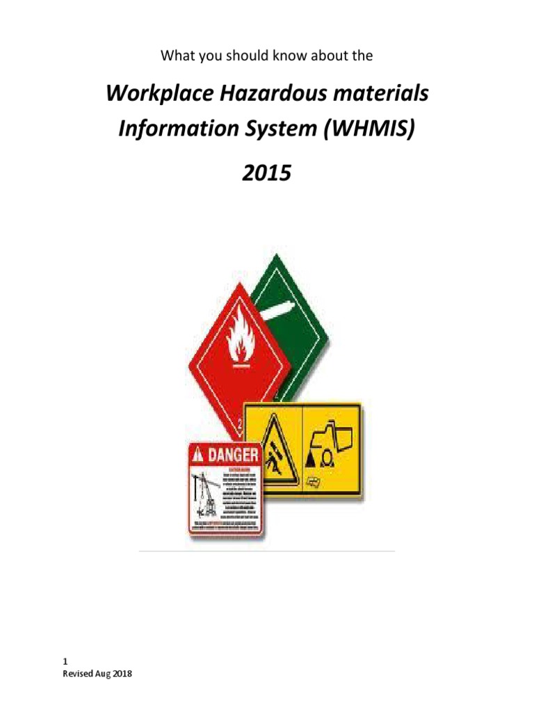 Whmis 2015 | PDF | Toxicity | Prevention