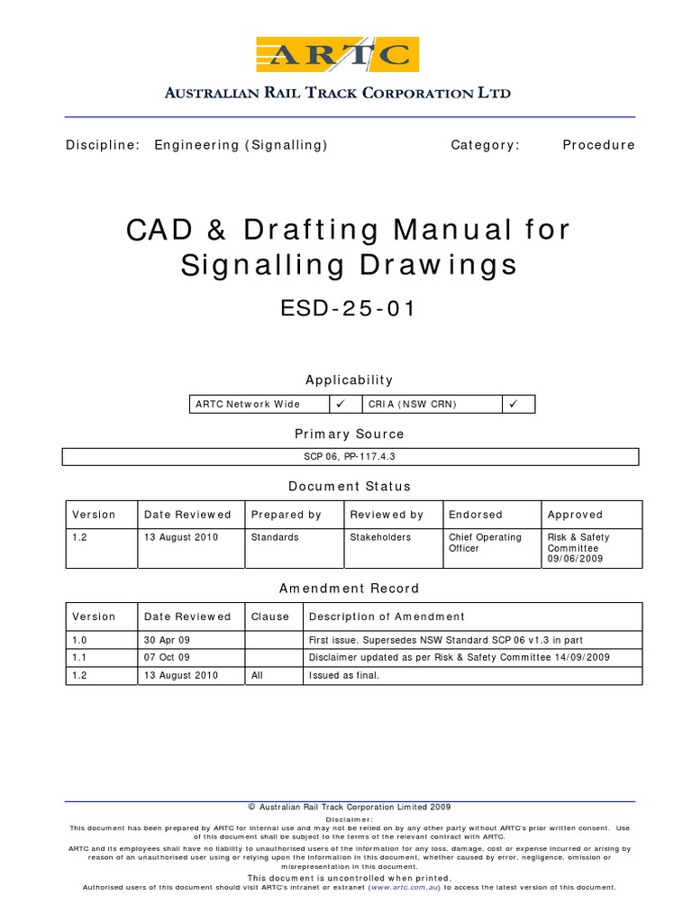 ESD-25-01-CAD and Drafting Manual PDF | PDF | Technical Drawing ...