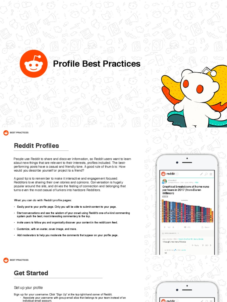 Reddit Profiles Best Practices Media Hub | PDF | Internet Forum ...
