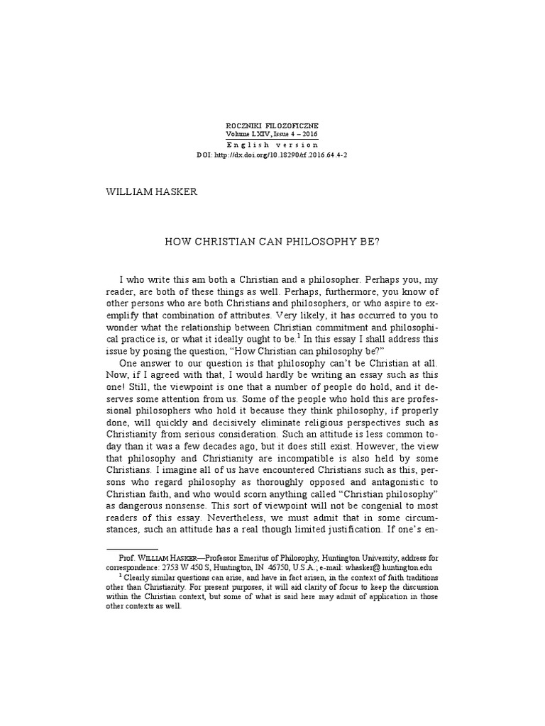 02 Hasker PDF | PDF | Faith | Paul The Apostle