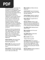 Script NG Dula-Dulaan | PDF