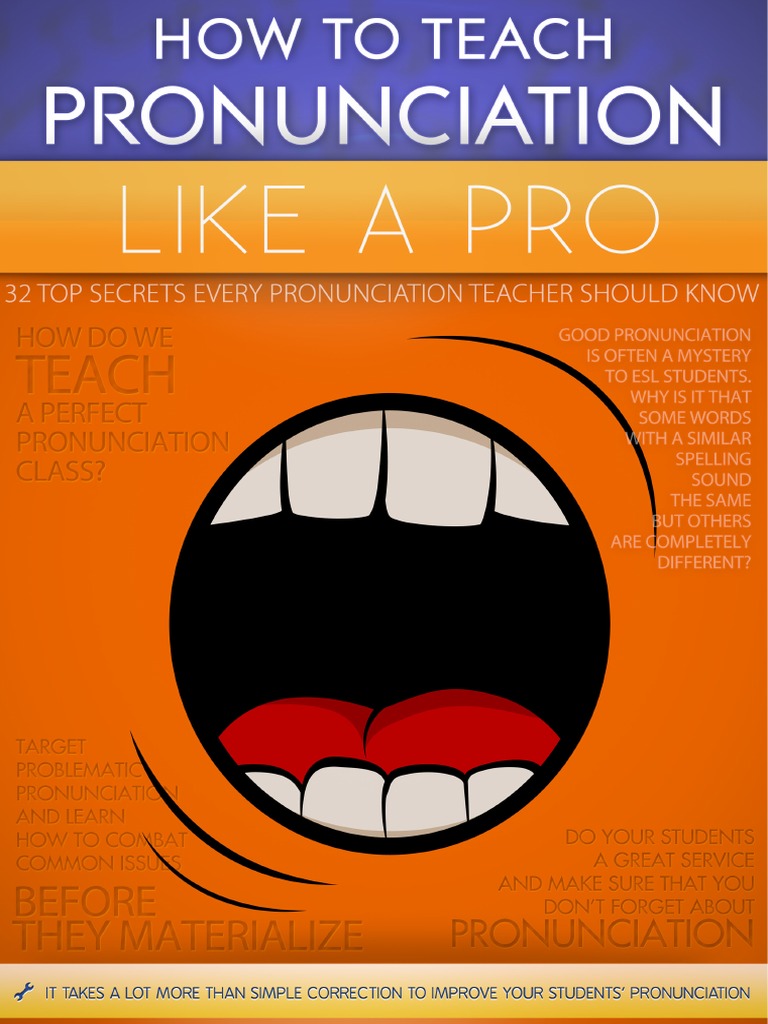 How To Teach Pronunciation Like A Pro PDF | PDF | Stress (Linguistics ...