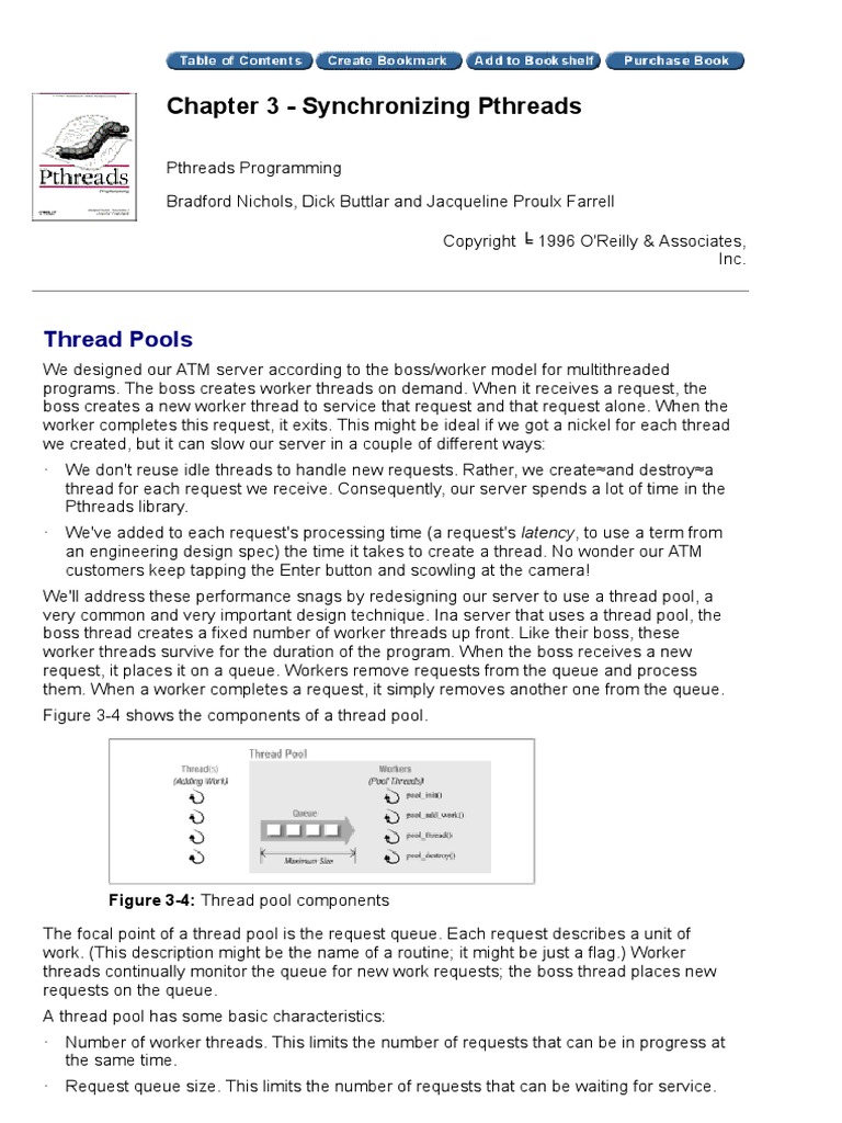 Pthreads Programming - Synchronizing Pthreads | PDF | Computer Engineering | Computer Data