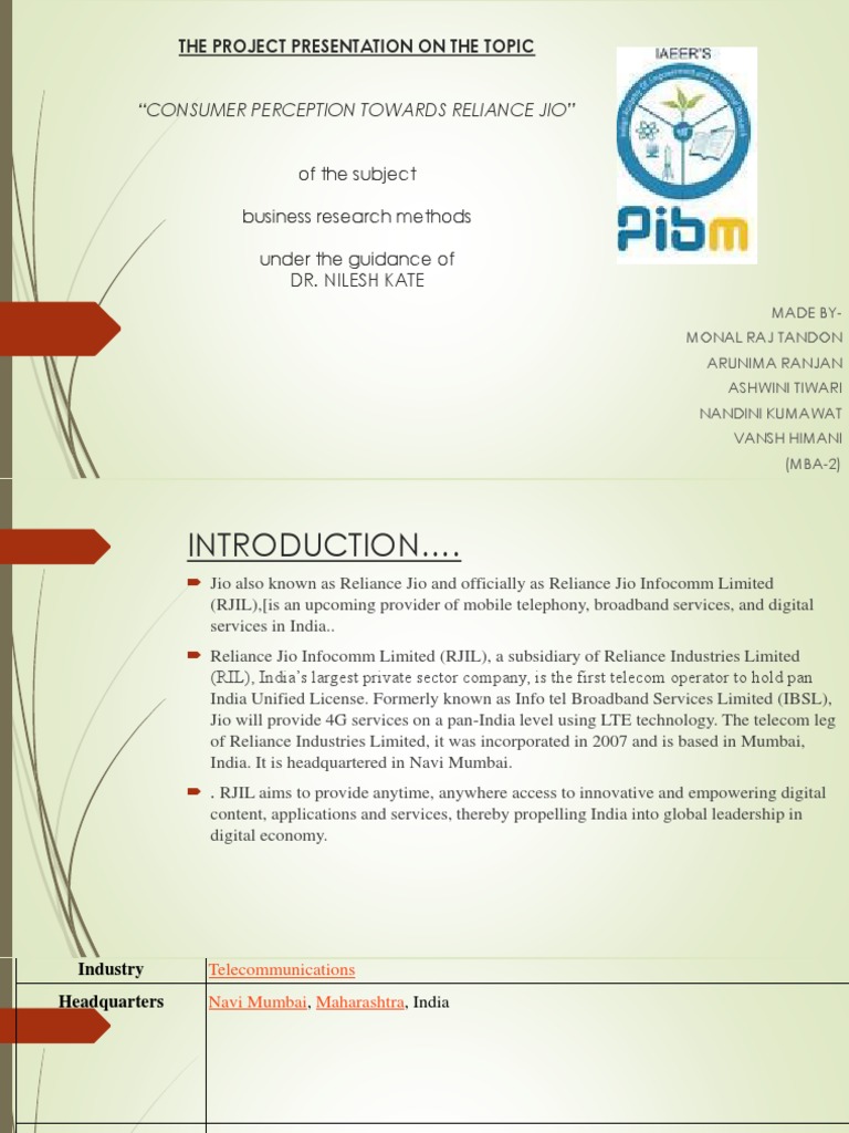 Project of BRM | PDF | Survey Methodology | Research Design