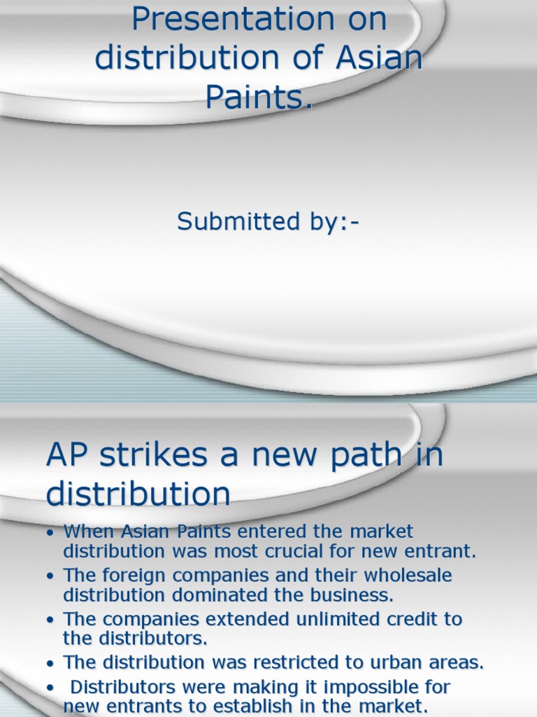Asian Paints | PDF