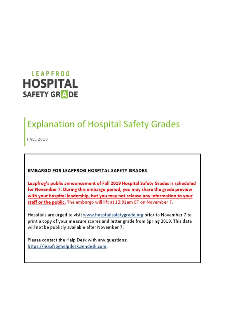 Explanation of Safety Grades | PDF | Standard Deviation | Teaching ...