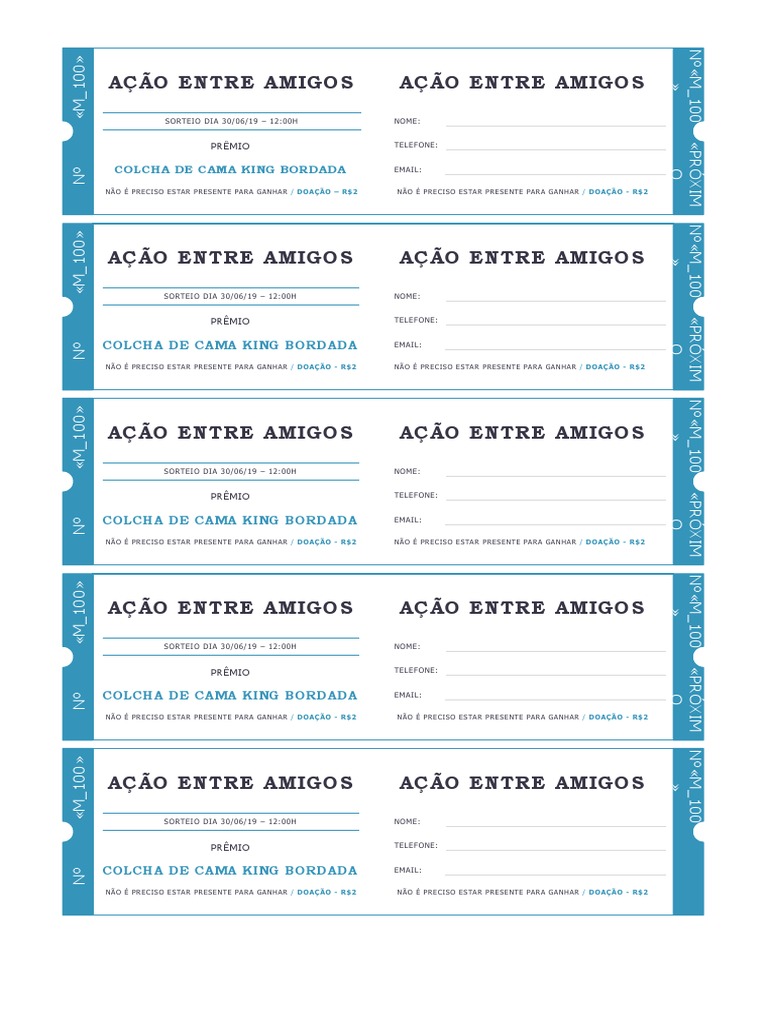 Modelo de Rifa No World | PDF