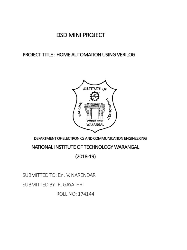 Project Documentation | PDF | Security Alarm | Electronic Design