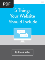 Building A Story Brand by Donald Miller | PDF | Brand