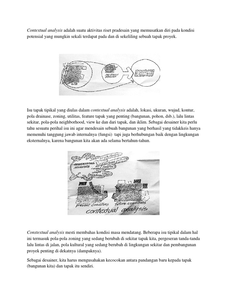 Paper Konsep Perancangan Tapak | PDF