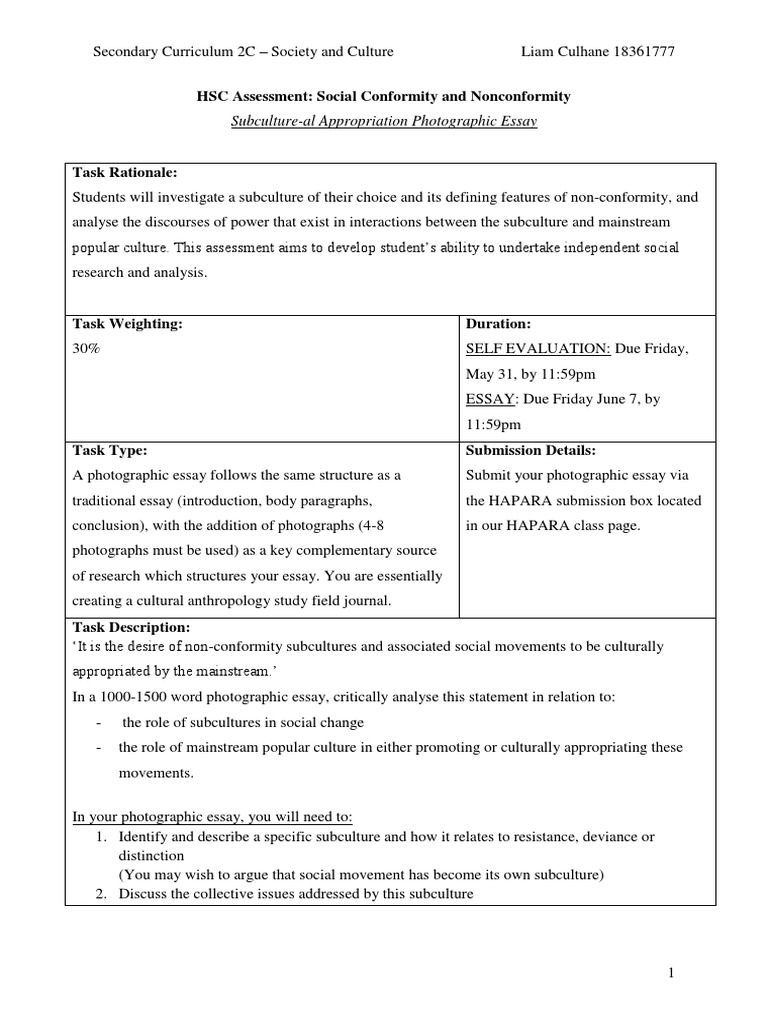 Sac Assessment Two - Culhane | PDF | Educational Assessment | Pedagogy