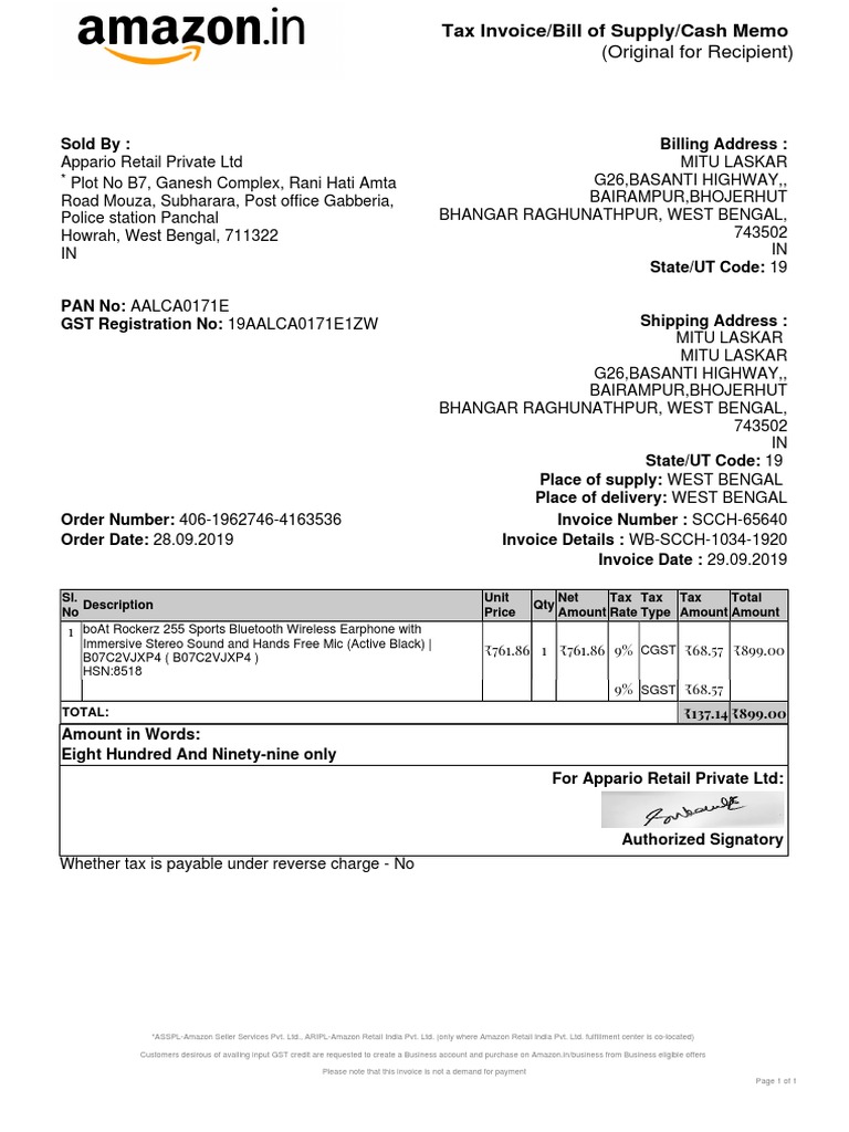 Medical Bill | PDF | Invoice | Services (Economics)