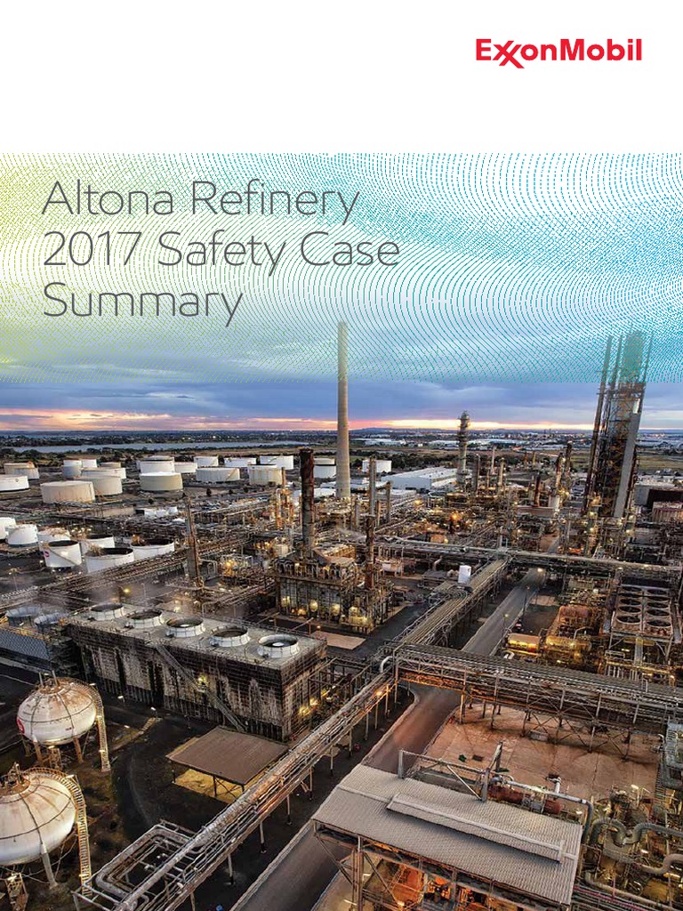 Altona Safety Case Summary | PDF | Oil Refinery | Liquefied Petroleum Gas