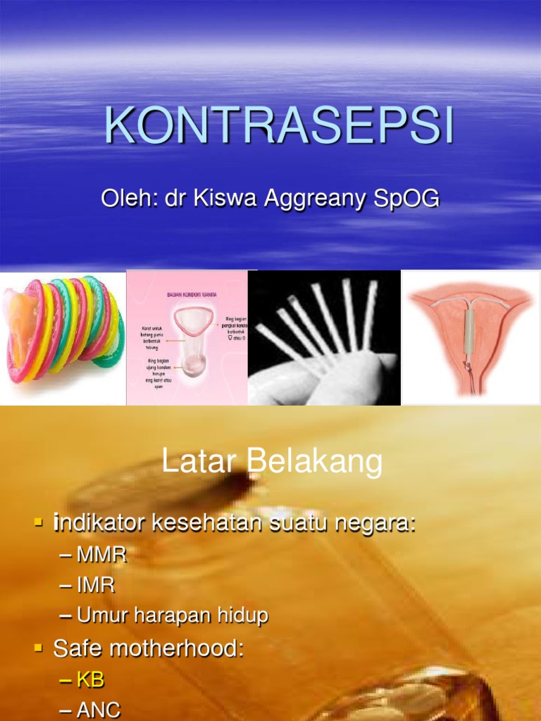 Jenis Kontrasepsi | PDF