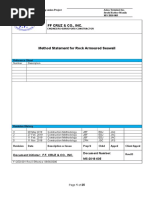 Dredging Method Statement | PDF | Dredging | Civil Engineering