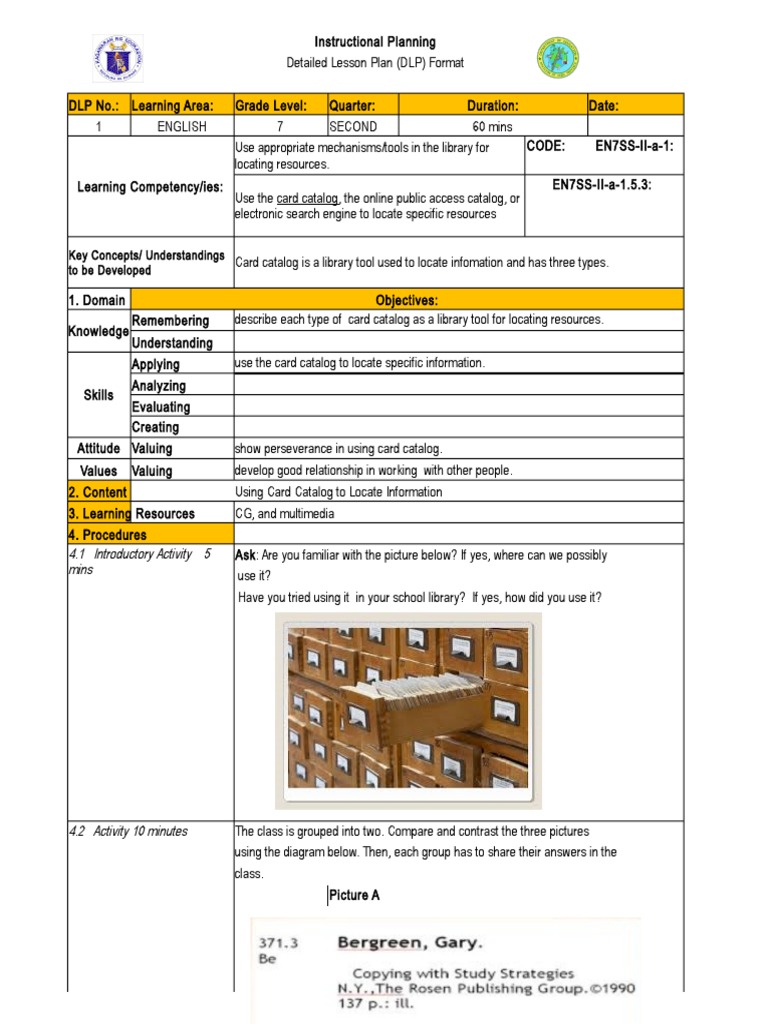 Key Concepts/ Understandings To Be Developed: 4.1 Introductory Activity ...