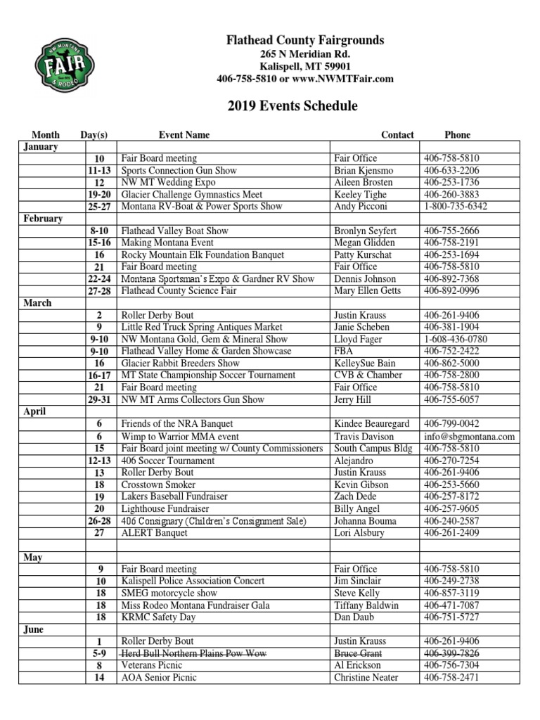 Flathead County Events Guide | PDF | Sports | Leisure