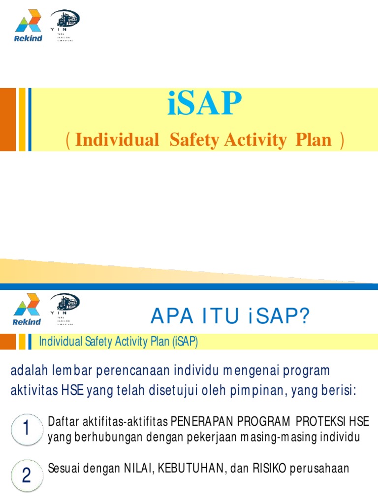 Individual Safety Activity Plan | PDF