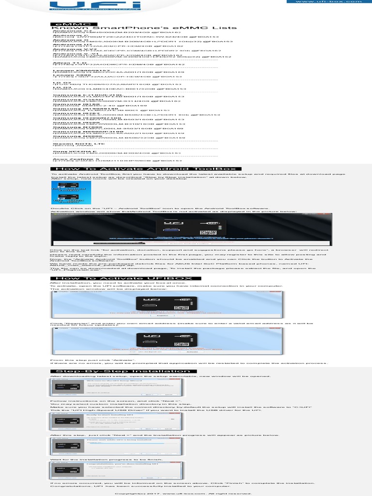 Ufi Box Dongle Manual PDF | PDF