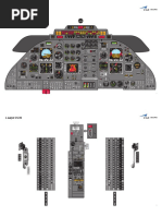 A320 Overhead Panel Overview | PDF | Aviation | Electronics
