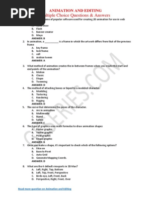 Question And Answer Animation